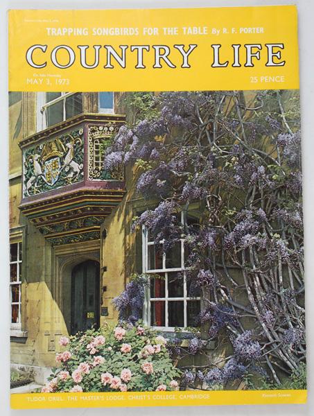 Original Issues of Country Life Magazine Dated May 3rd & 10th 1973 with ...