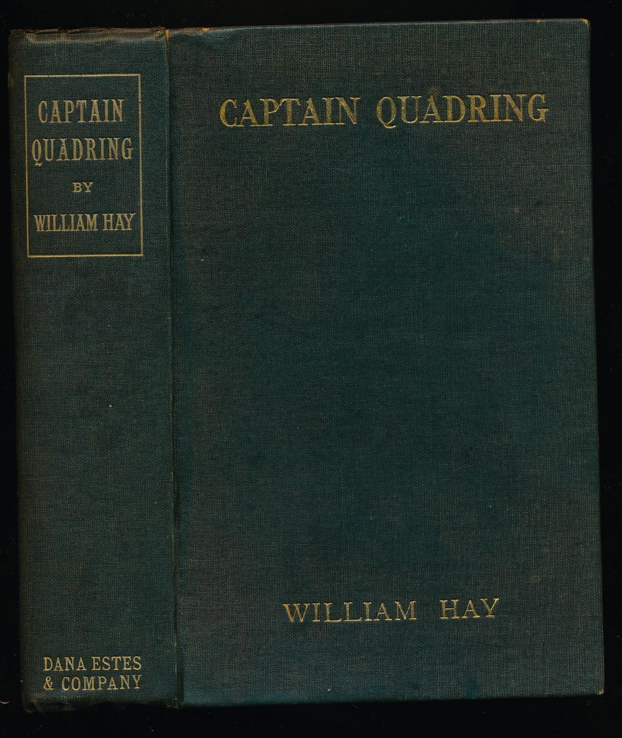Captain Quadring par Hay, William [Gosse] (1875-1945): Near Fine ...
