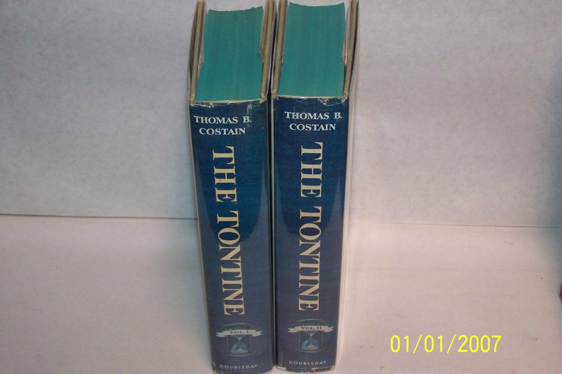The Tontine; Two Volumes by Thomas B. Costain: Near Fine hardcovers ...