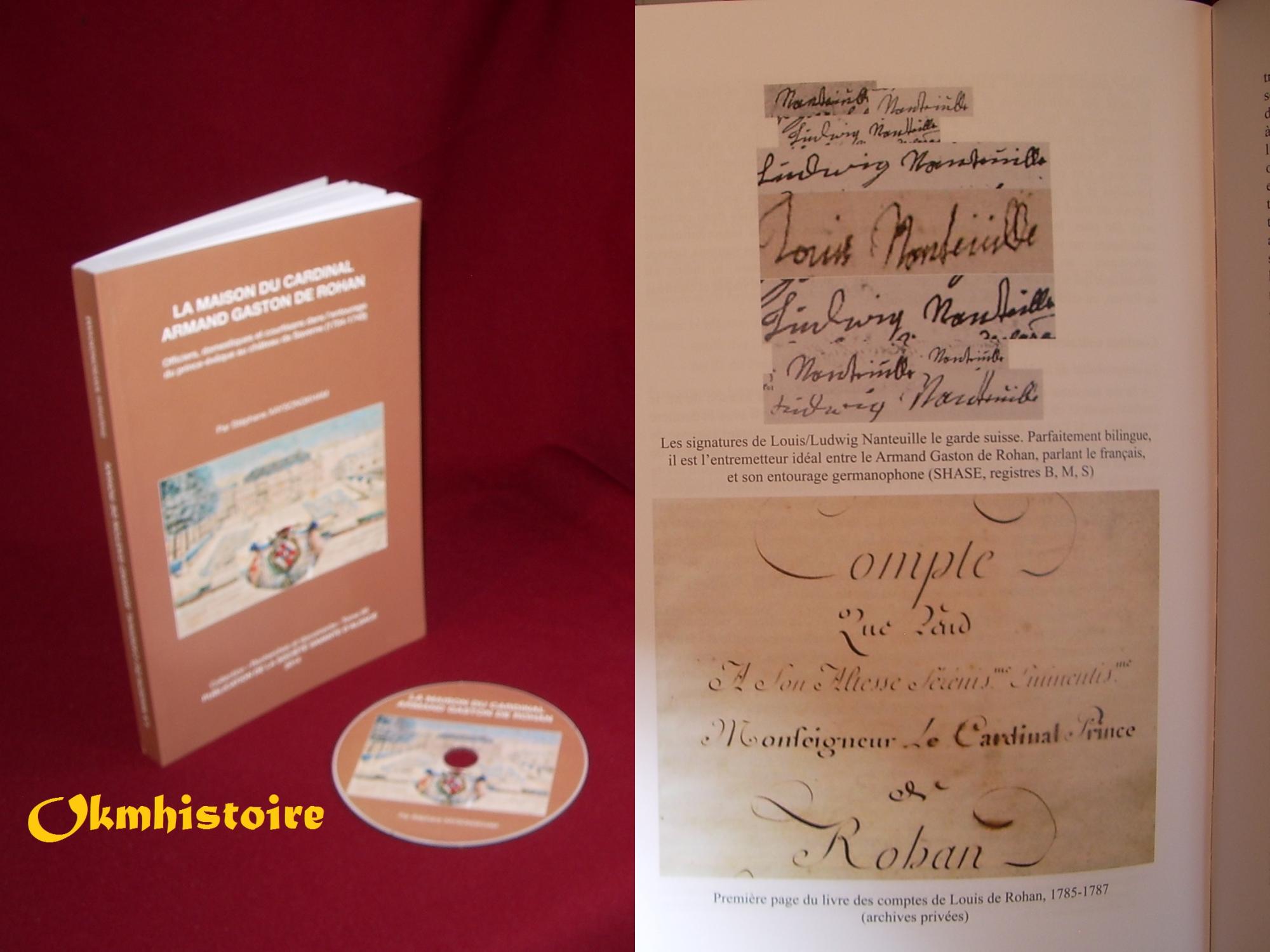 La maison du cardinal Armand Gaston de Rohan : officiers, domestiques ...