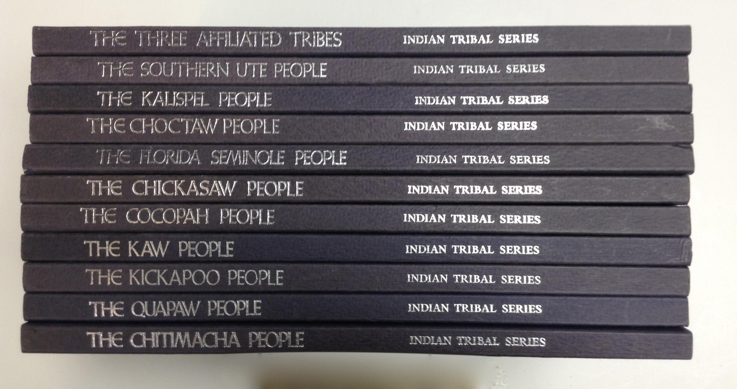 Indian Tribal Series, Eleven limited edition volumes, 1973-1975. [First ...