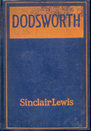 Dodsworth by Lewis, Sinclair: Very Good | Geoffrey's Rare Books