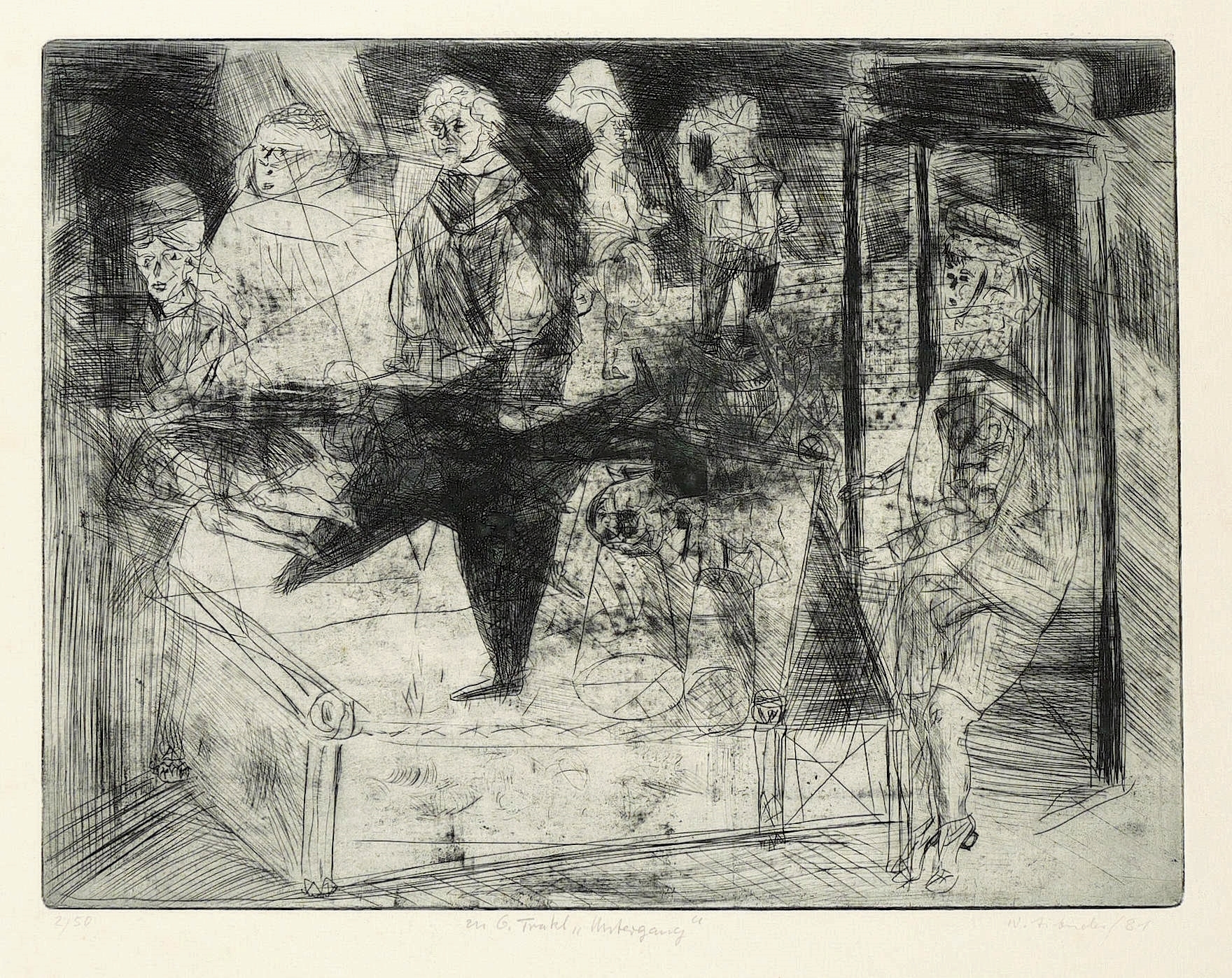 Libuda, Walter. Zu Georg Trakl. Untergang by Walter Libuda: guter ...