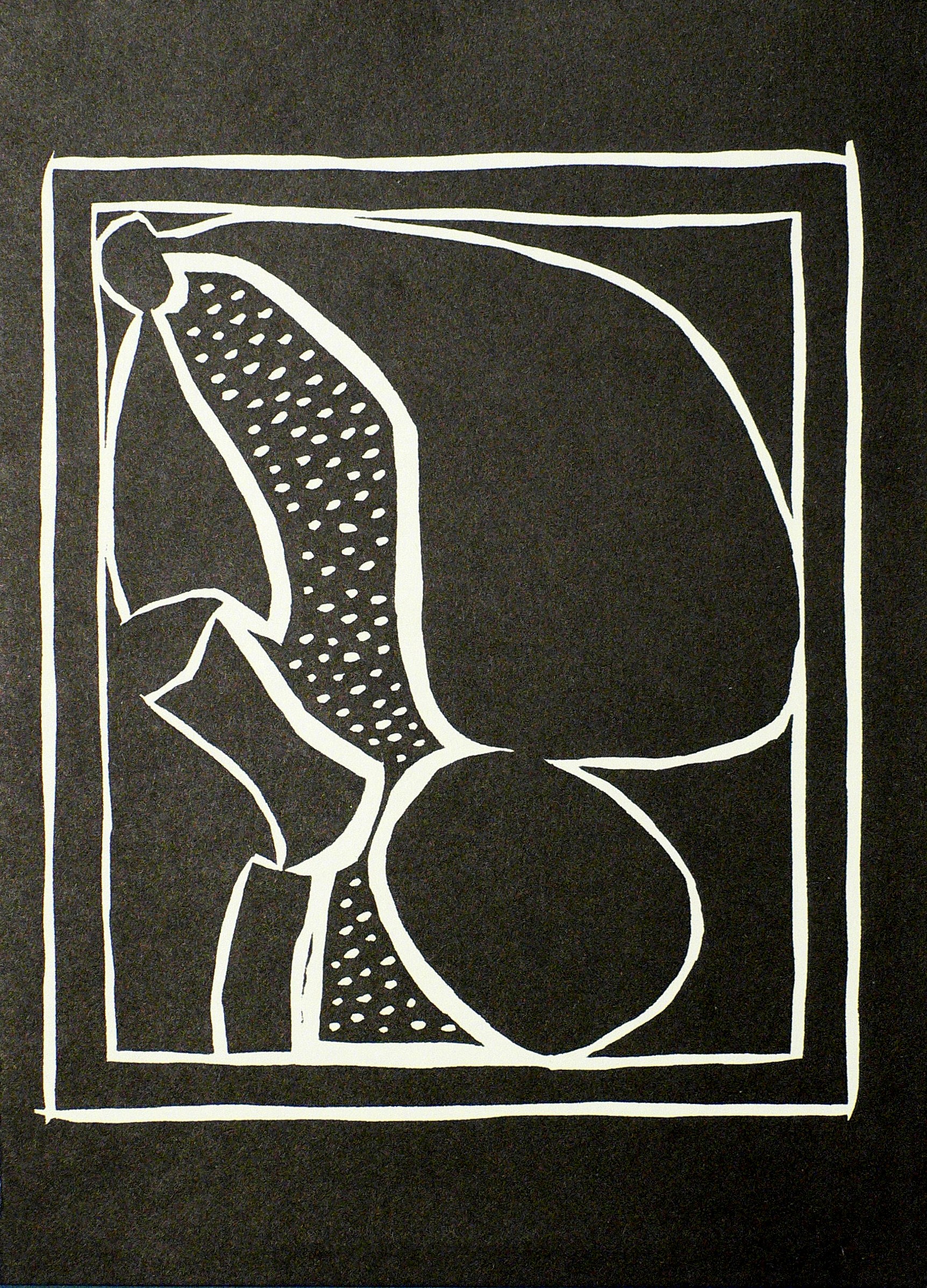 Herrmann, Paul. Form auf schwarzem Grund par Paul Herrmann (Berlin ...