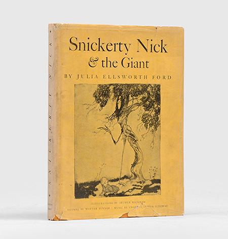 Snickerty Nick and the Giant Rhymes by Witter Bynner. by RACKHAM ...