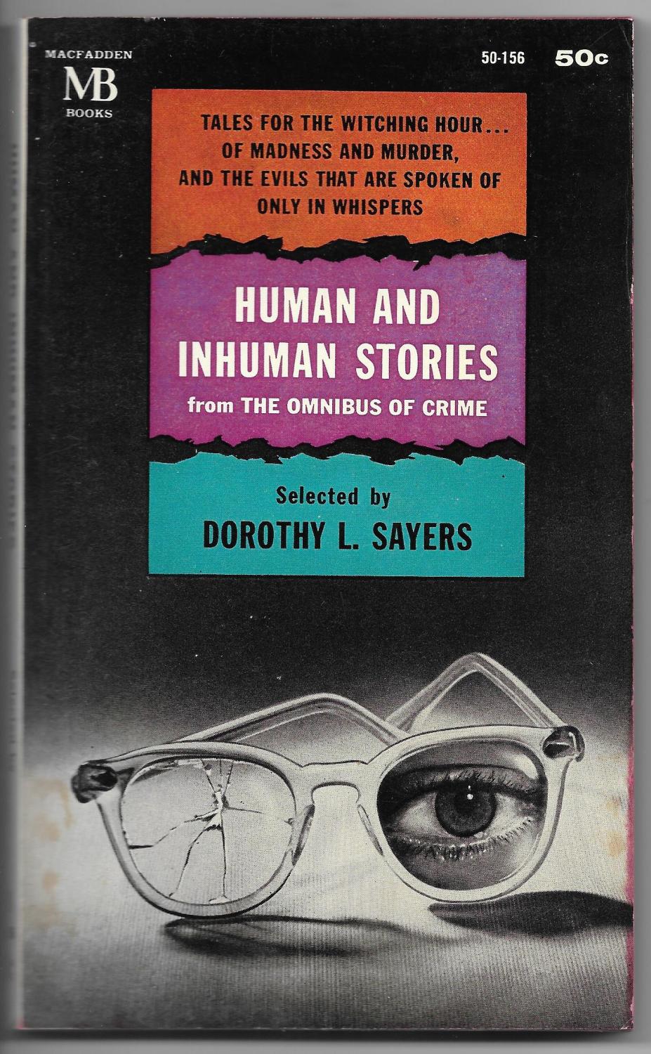 Human and Inhuman Stories by Sayer, Dorothy; ed.: Near Fine Mass Market ...