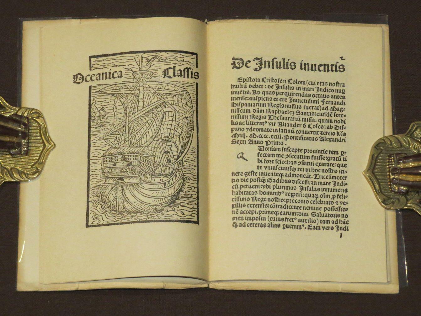 Carta De Cristobal Colon En Que Da Cuenta Del Descubrimiento De América ...