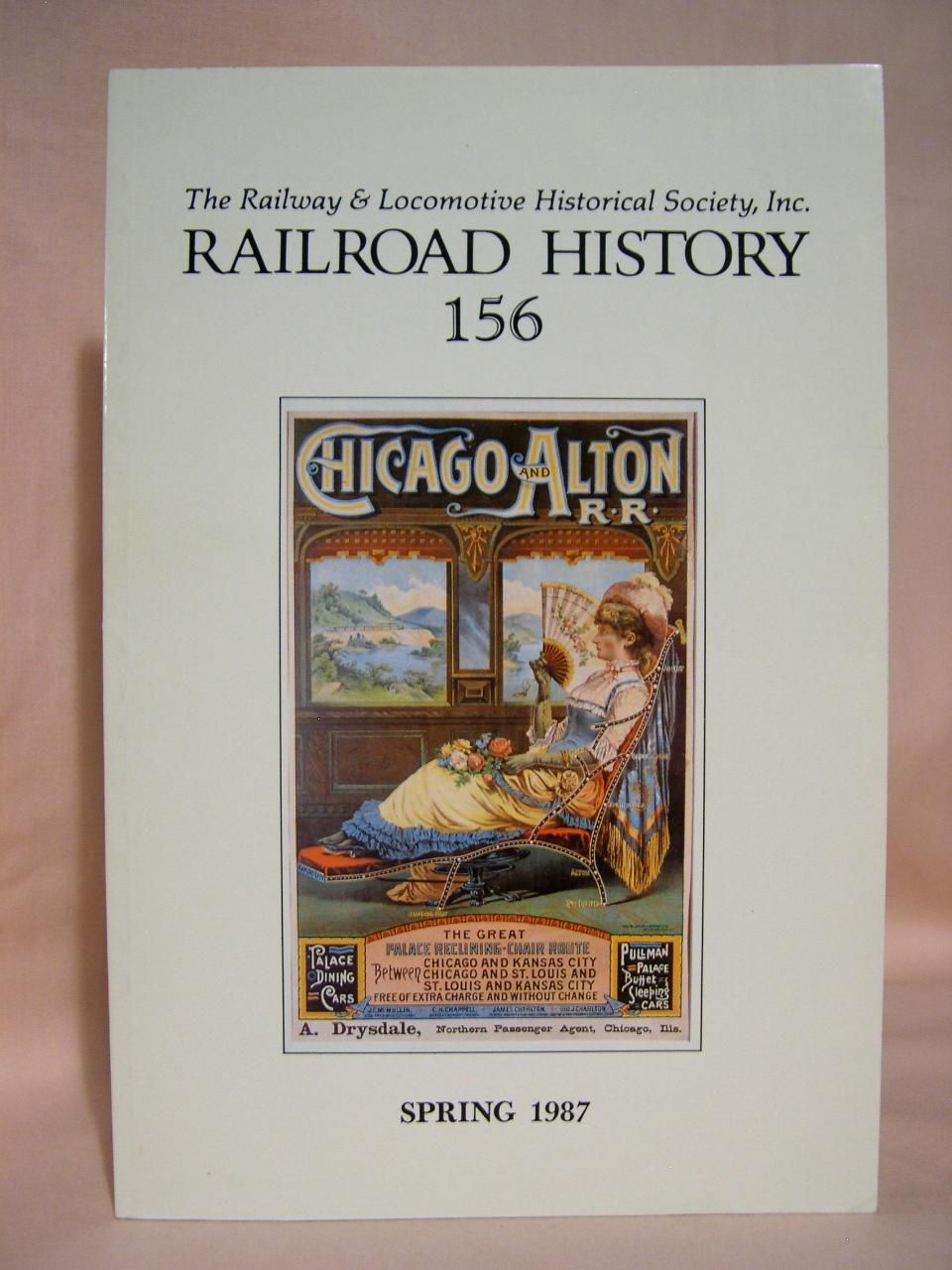THE RAILWAY AND LOCOMOTIVE HISTORICAL SOCIETY, RAILROAD HISTORY ...
