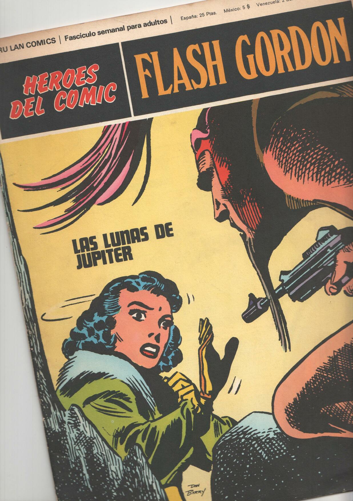 Flash Gordon de Burulan numero 043 (numerado 2 en trasera): Las lunas ...