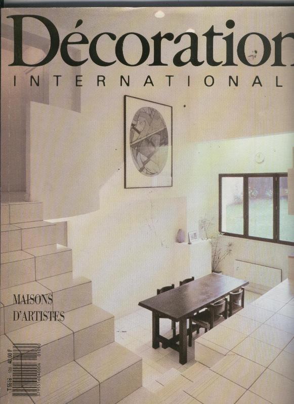 Decoration Internationale numero 109 by Varios: (1988) Magazine ...