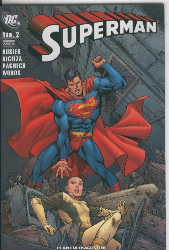Superman volumen 2 numero 002: De poco consuelo de Carlos Pacheco, etc ...
