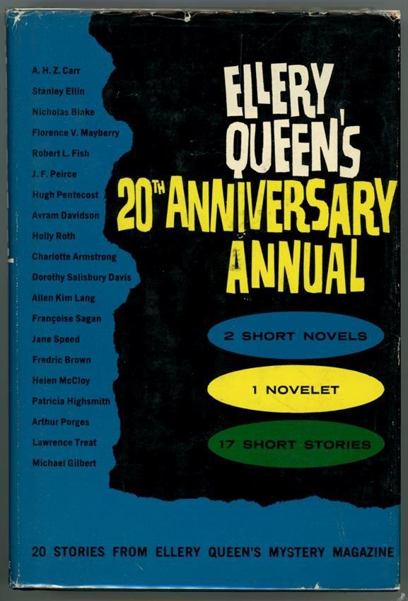 Ellery Queen's 20th Anniversary Annual by Ellery Queen: Fine Hardcover ...