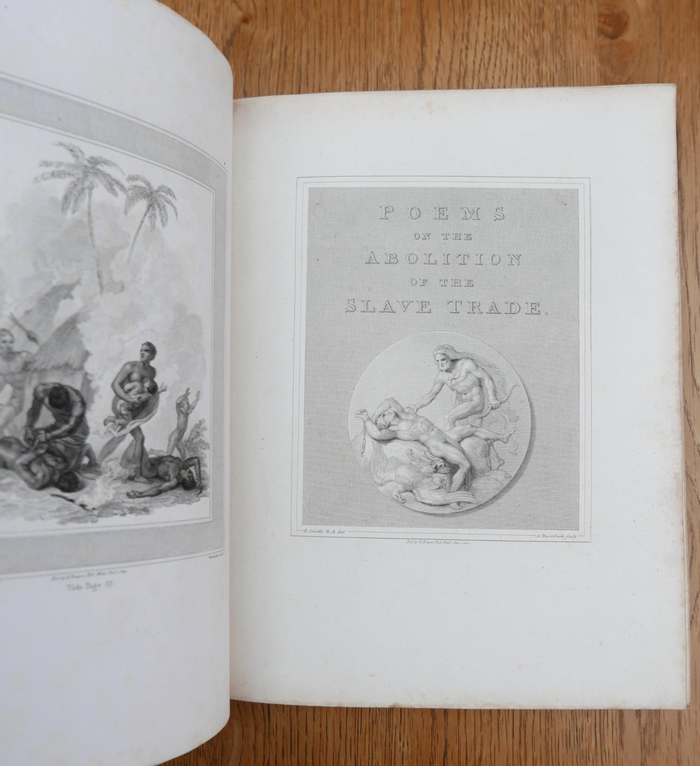 Poems on the Abolition of the Slave Trade. Embellished with Engravings ...