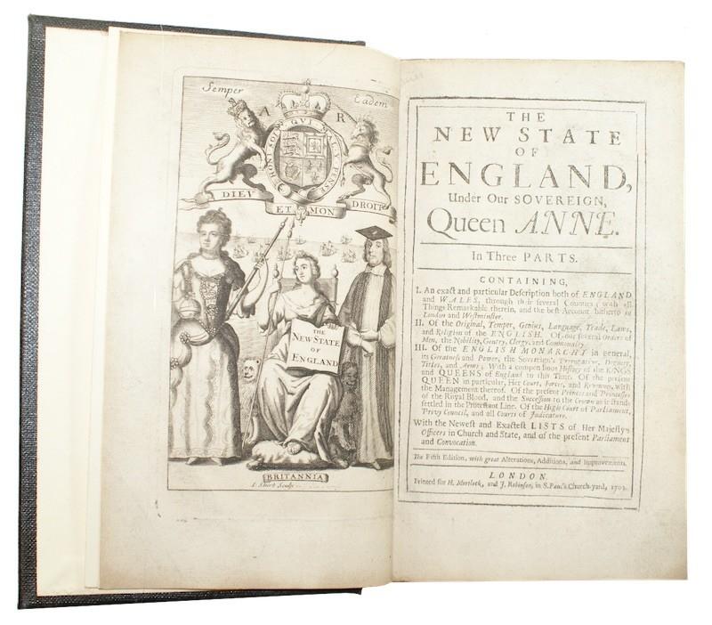 The new state of England, Under Our Sovereign Queen Anne. par [MIEGE ...