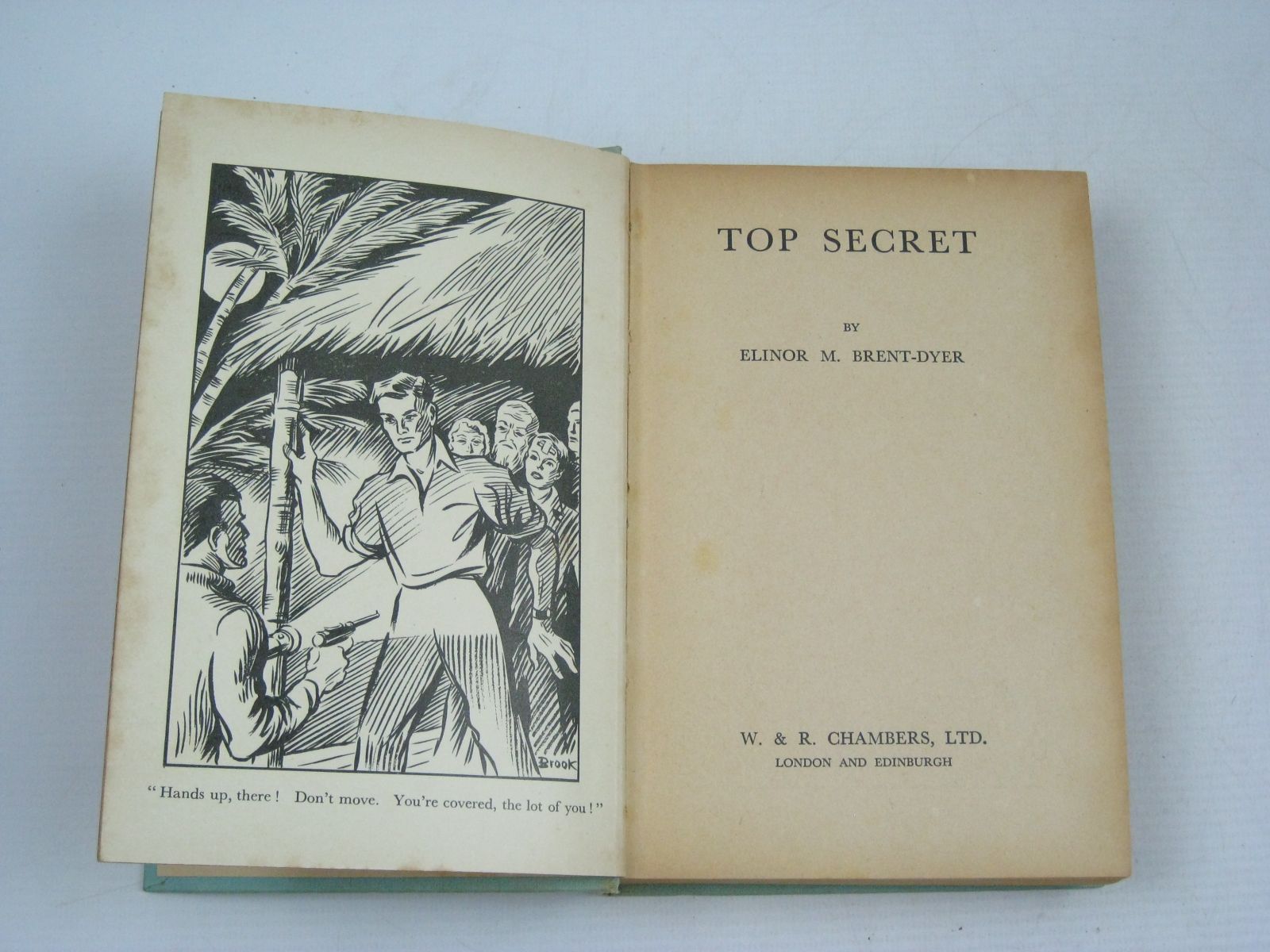TOP SECRET by Brent-Dyer, Elinor M.: Very Good Hardback (1955) First ...