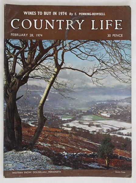 Original Issues of Country Life Magazine Dated February 28th, March 7th ...