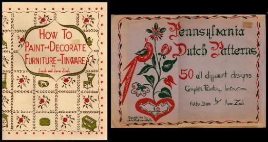 HOW TO PAINT AND DECORATE FURNITURE AND TINWARE - with: PENNSYLVANIA ...