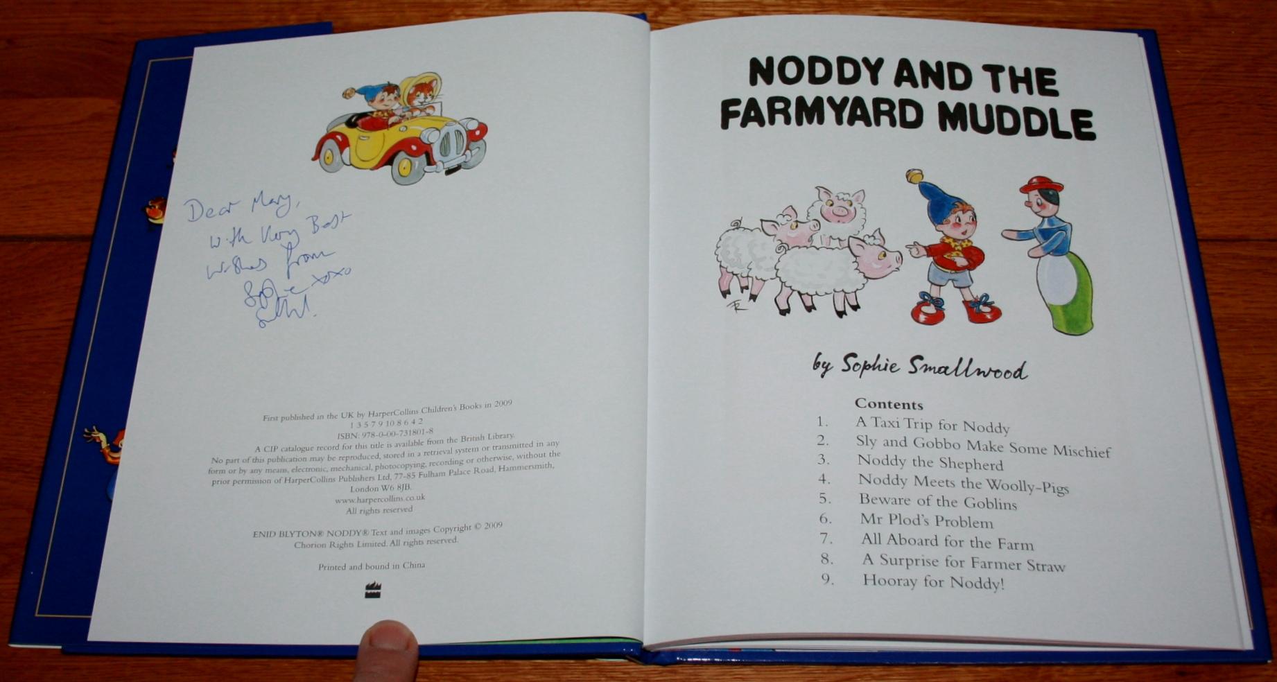 Noddy and The Farmyard Muddle by Smallwood, Sophie: Fine Hardcover ...