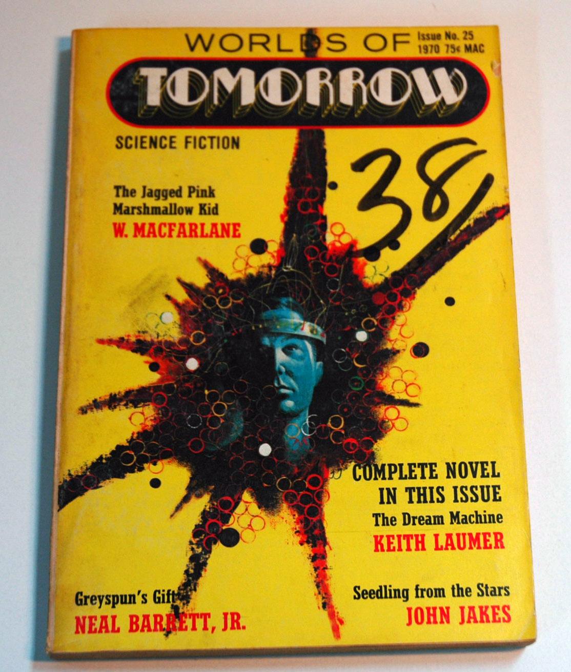 WORLDS OF TOMORROW WINTER 1970 VOL. 5 NO. 2 ISSUE 25 by (Keith Laumer ...