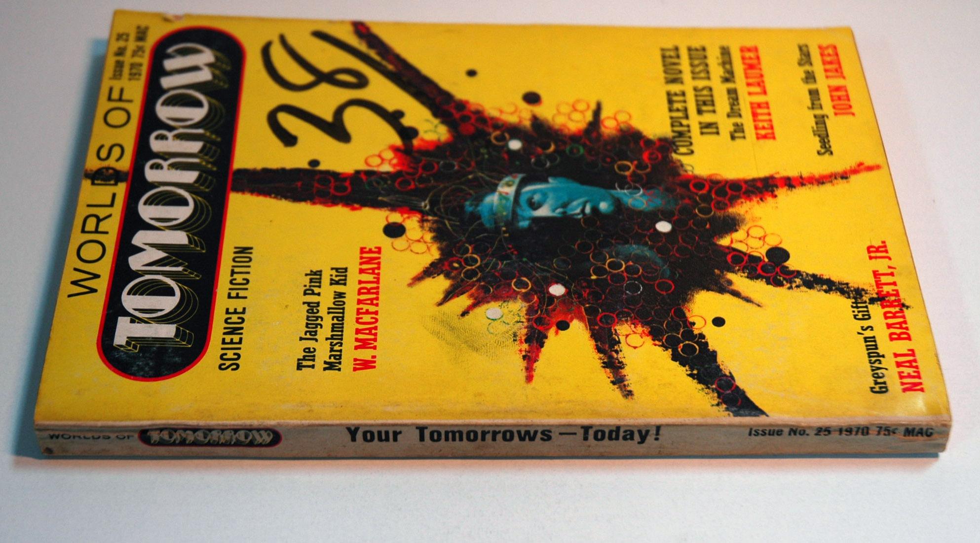 WORLDS OF TOMORROW WINTER 1970 VOL. 5 NO. 2 ISSUE 25 by (Keith Laumer ...