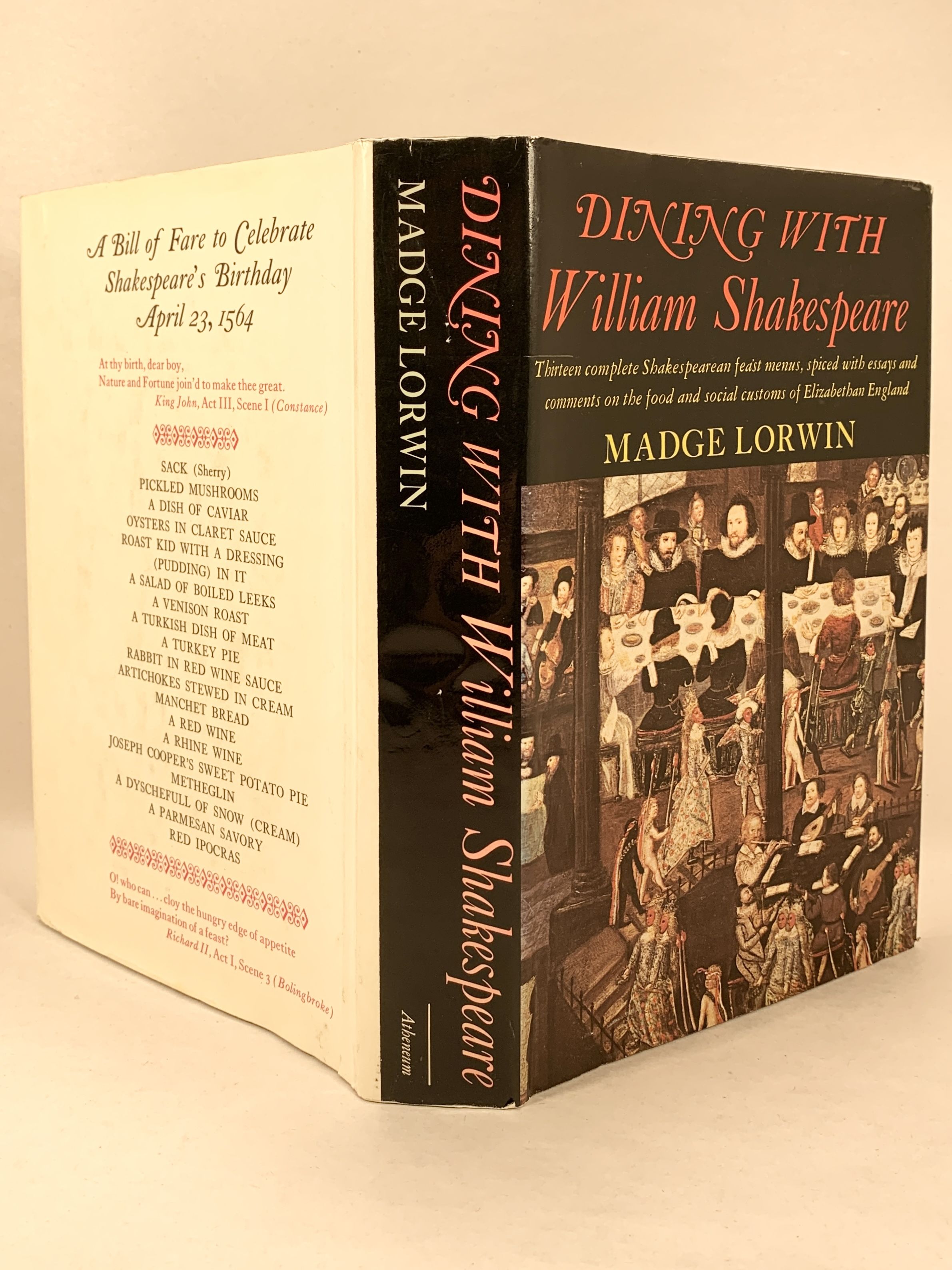 Dining with William Shakespeare: Thirteen complete Shakespearean feast ...