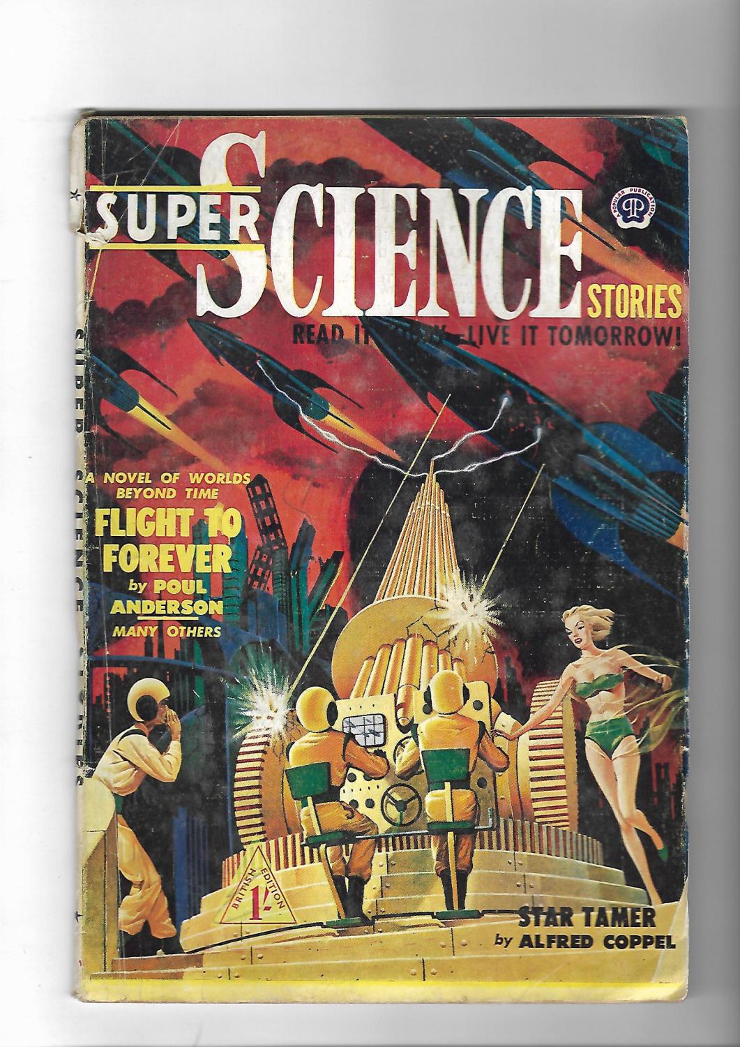 Super Science Stories magazine. No. 3. BRITISH EDITION. Includes ...