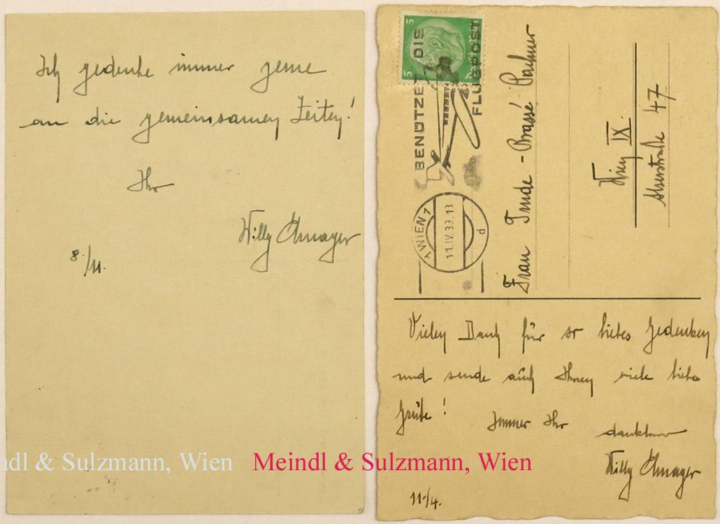Oberstleutnant, Tanzschulbesitzer und Anstandslehrer. von (Autographe ...