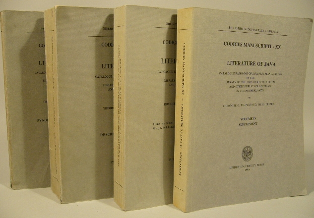 Literature of Java. Catalogue raisonné of Javanese manuscripts in the ...