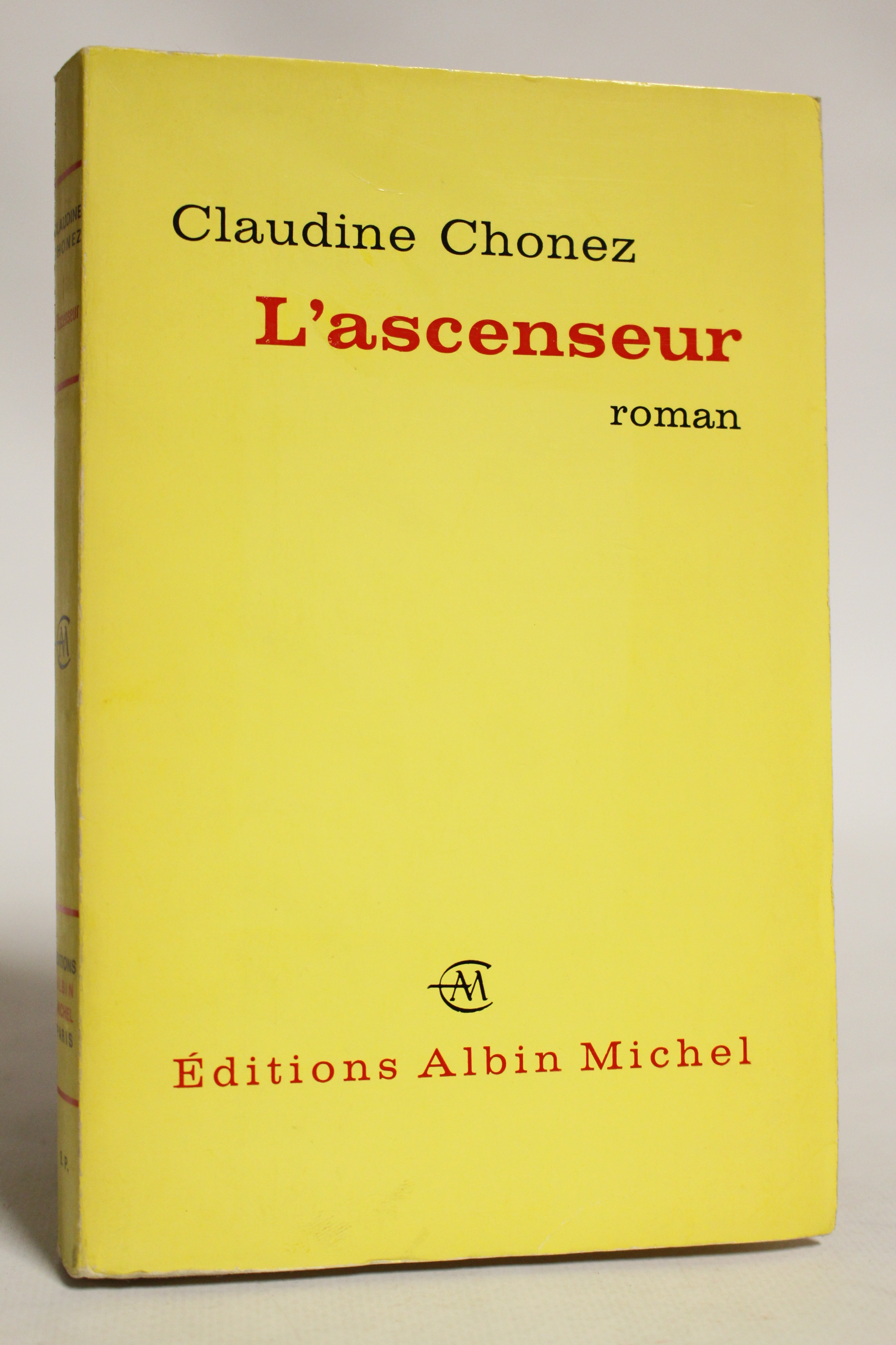 L'ascenseur by CHONEZ Claudine: couverture souple (1963) Signed by ...