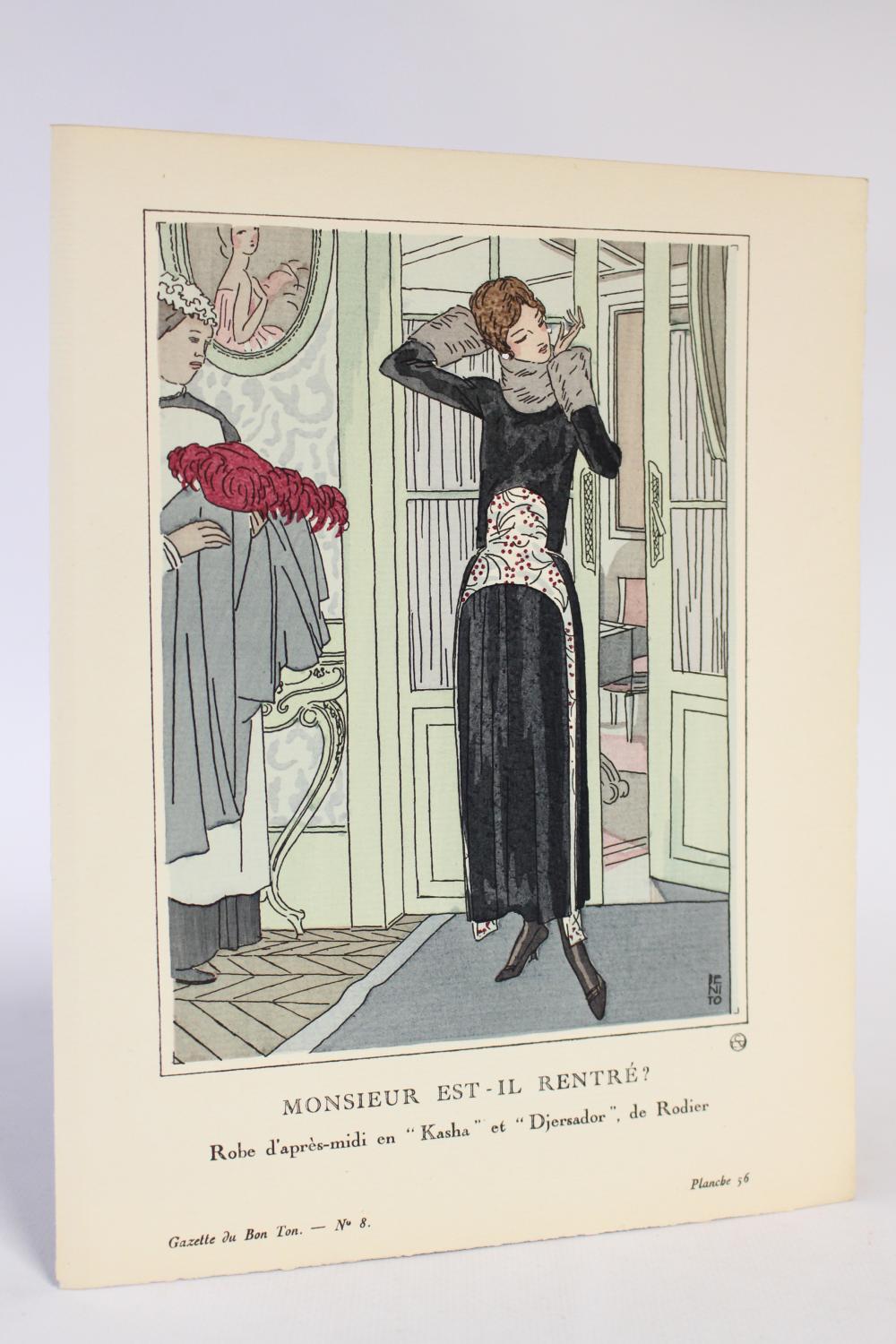 Monsieur est-il rentré ? Robe d'après-midi en "Kasha" et "Djersador ...