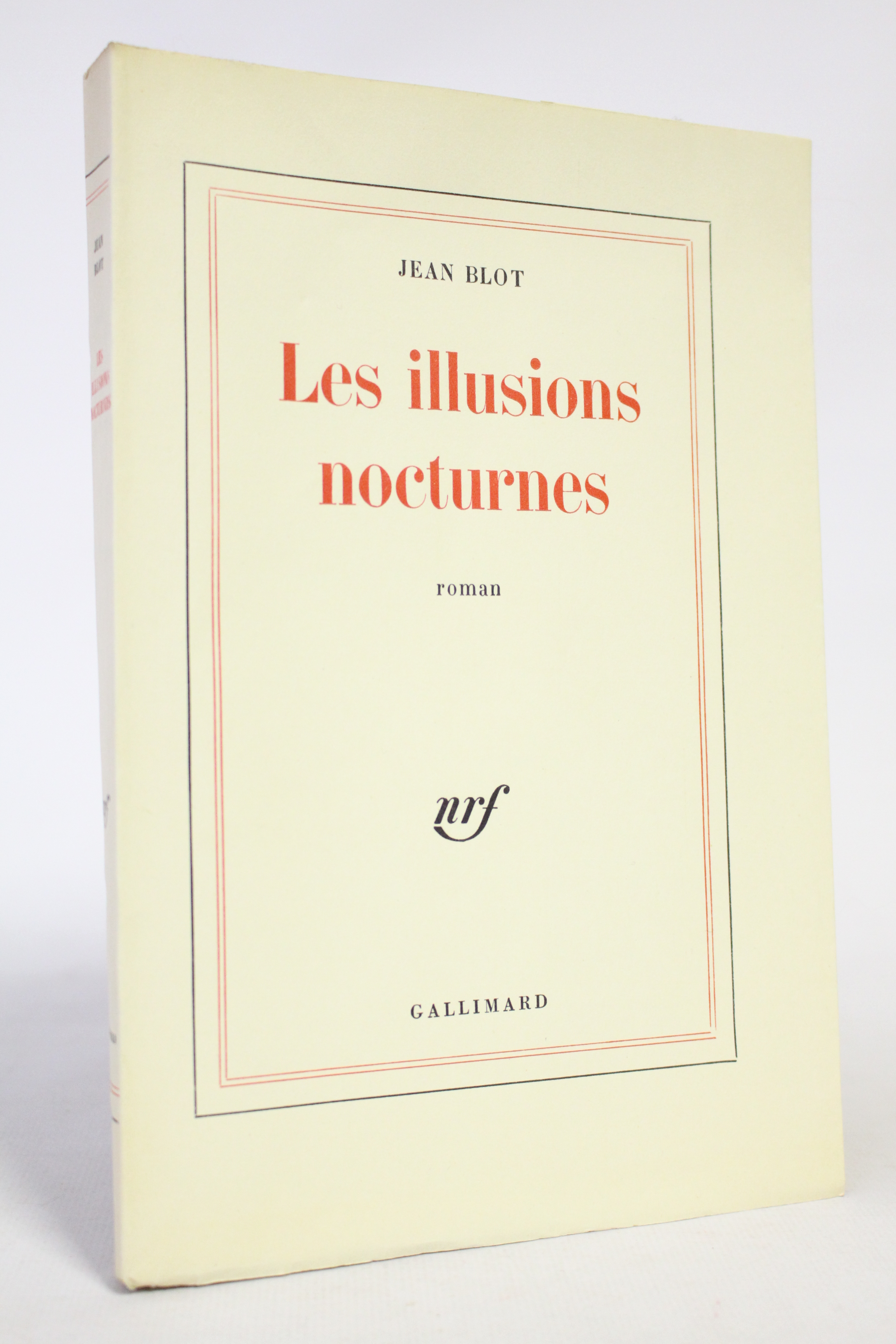 Les illusions nocturnes by BLOT Jean: couverture souple (1964) | Librairie Le Feu Follet
