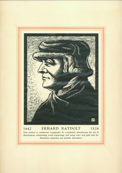 Erhard Ratdolt, 1442-1528. von [Butler Paper Company.]: Manuskript ...