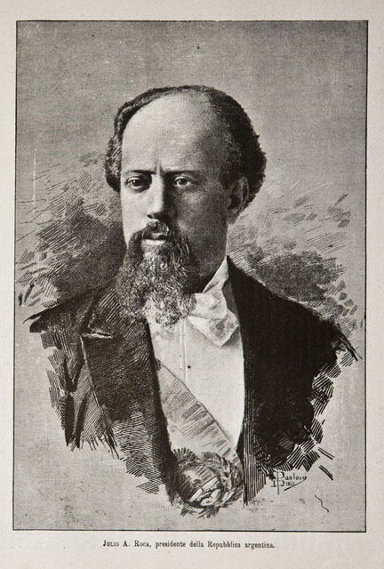 Julio A. Roca, presidente della Repubblica argentina by Paolocci Dante ...