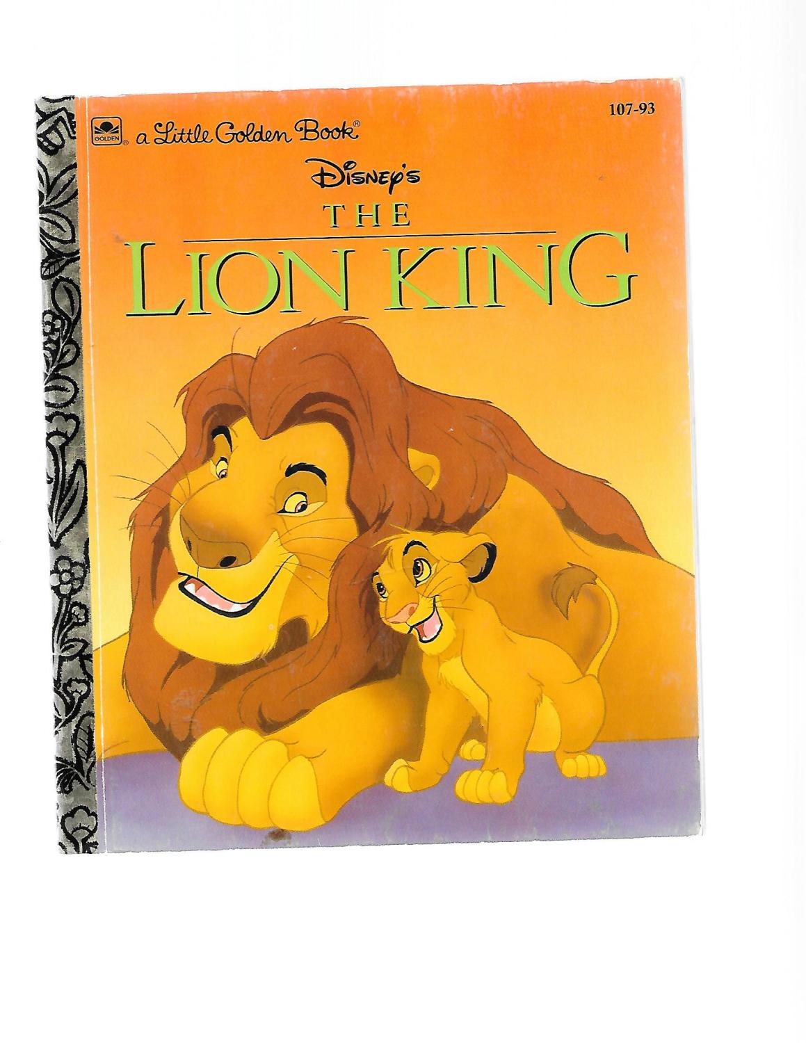 Disney's The Lion King (Little Golden Book) von Justine Korman: Good ...