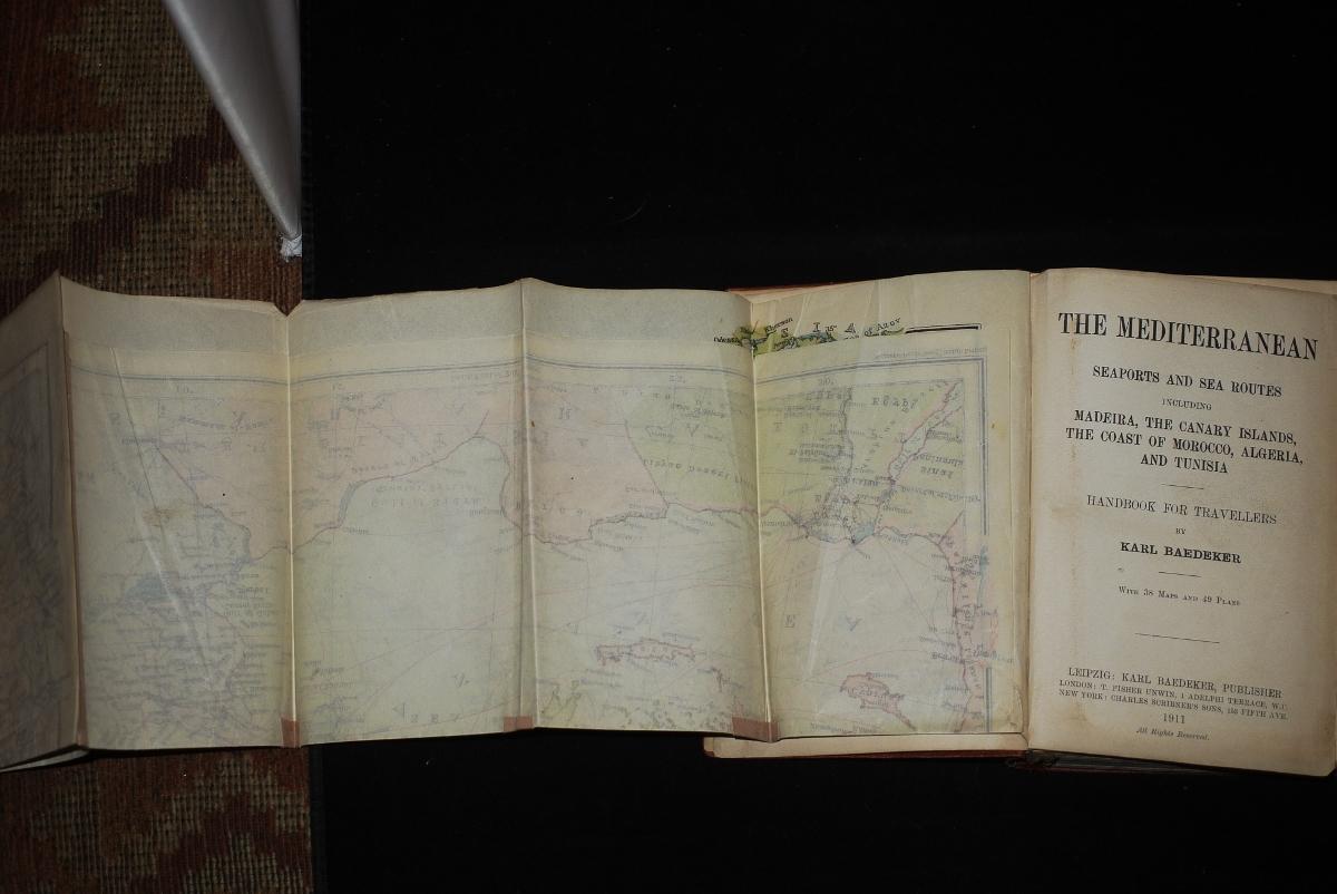 The Mediterranean Seaports and Sea Routes Including Madeira,The Canary ...