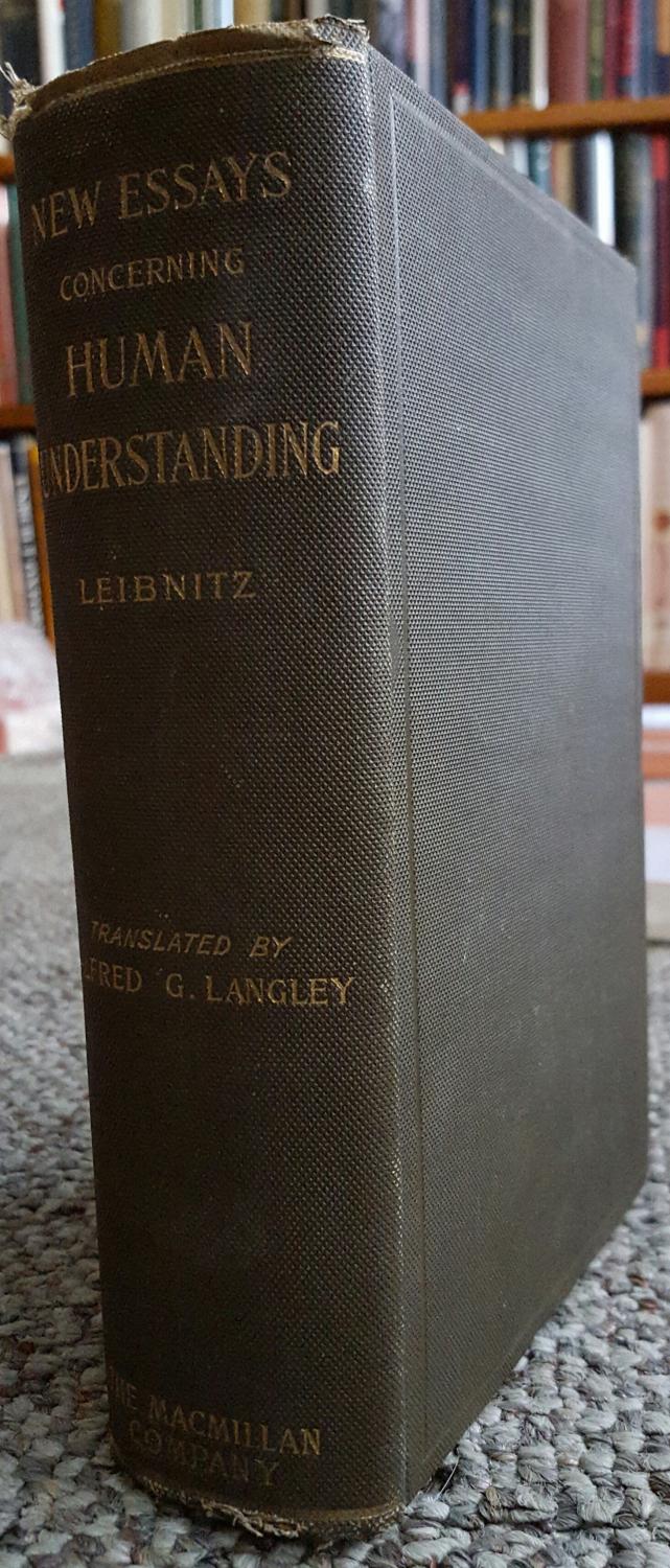 Leibniz New Essays On Human Understanding