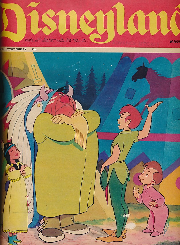 Disneyland Magazine. No's 235 - 260. 1975 by Disney, Walt: Very Good ...