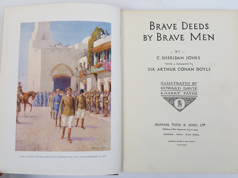 Brave Deeds by Brave Men by Jones, C. Sheridan Illustrated by Howard ...