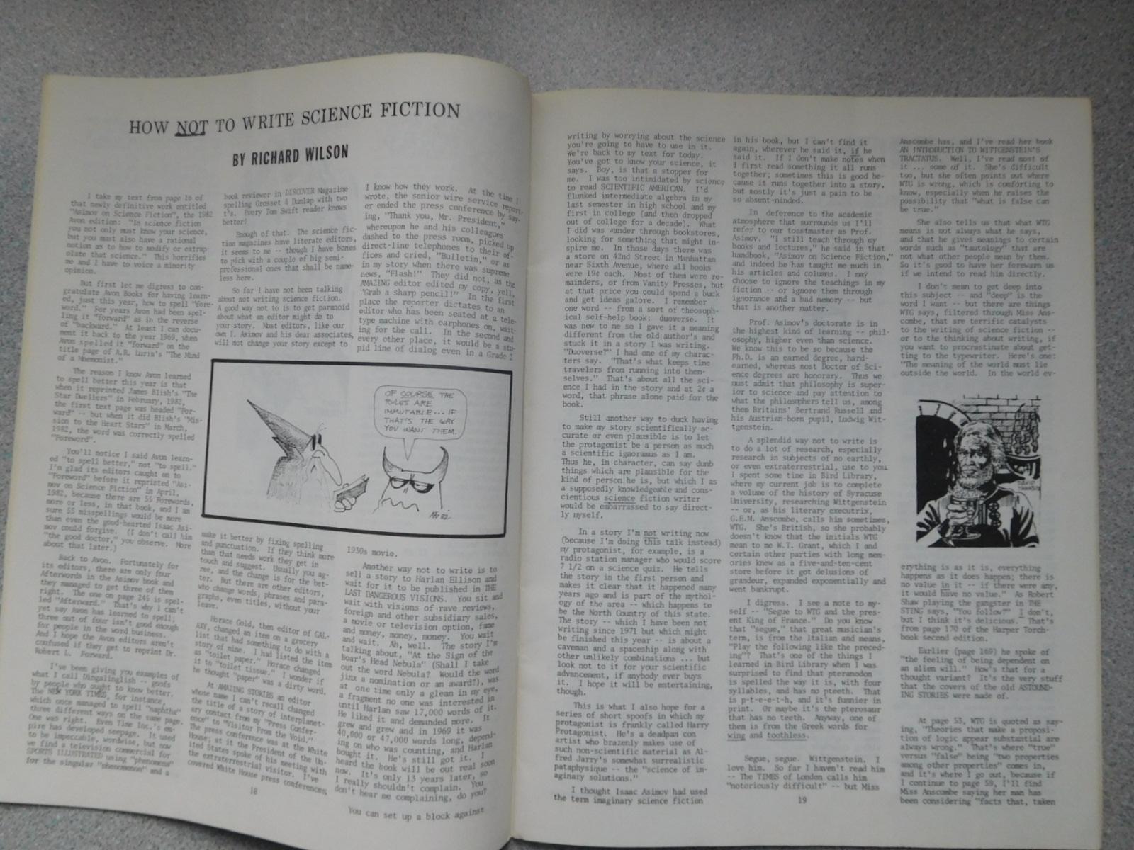 SCIENCE FICTION REVIEW, Issue 46, Spring 1983 by Geis, Richard (Editor ...