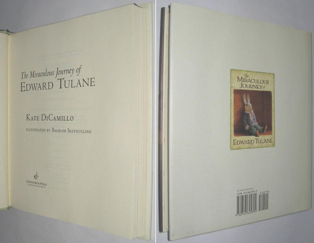 The Miraculous Journey of Edward Tulane by DiCamillo, Kate: VG Hard ...