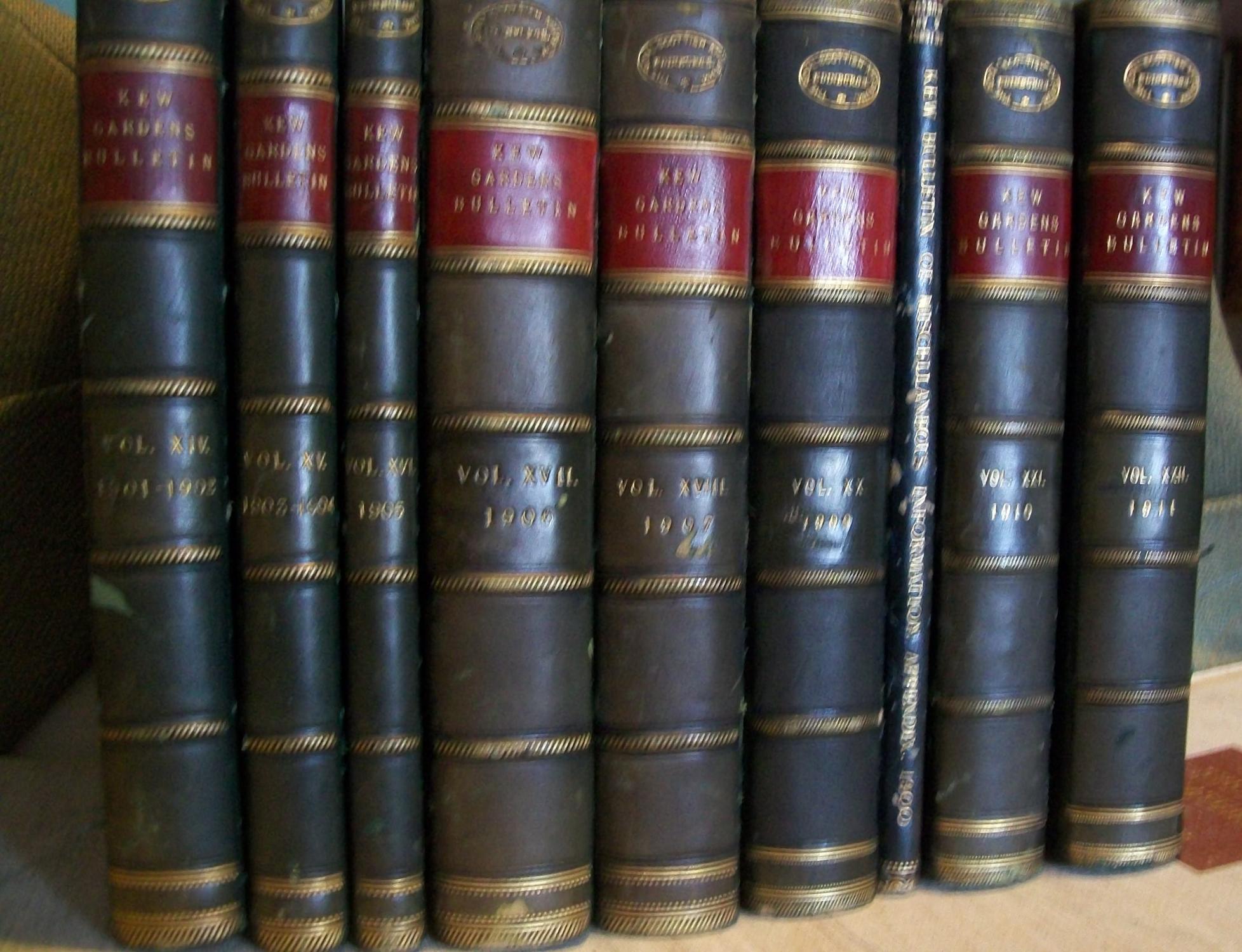 Royal Botanic Gardens Kew Bulletin of Miscellaneous Information | gpbrookes