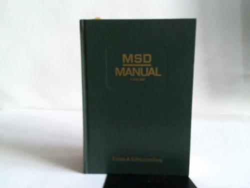 das msd manual von msd - ZVAB