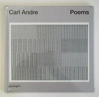 Carl Andre - Poems 1958-1969 . by Andre, Carl: (2014) | antiquariat peter petrej - Bibliopolium AG