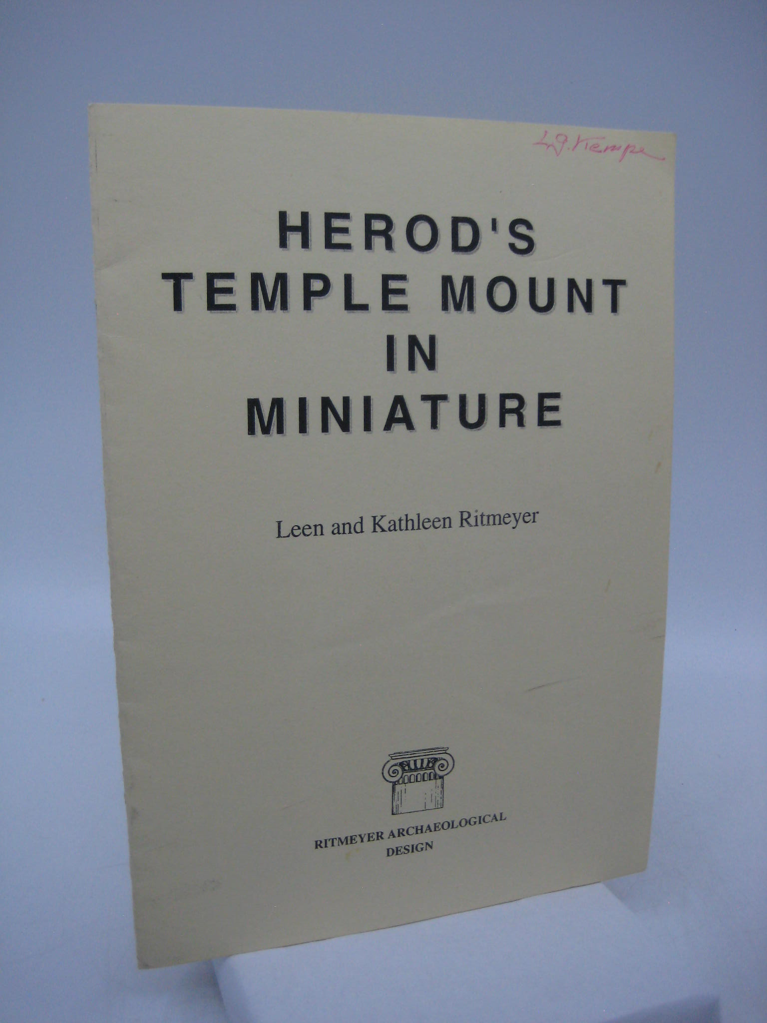 Temple Mount: Reconstructing Herod's Temple Mount in Jerusalem (First ...