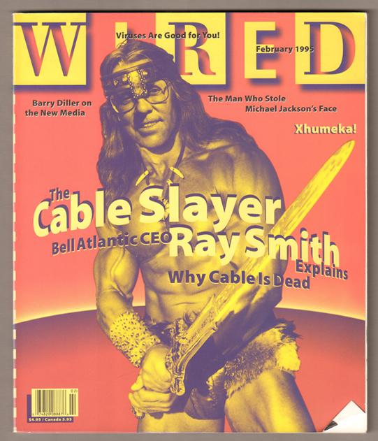 Wired Magazine. January - December 1995. (12 Hefte). The Cable Slayer ...