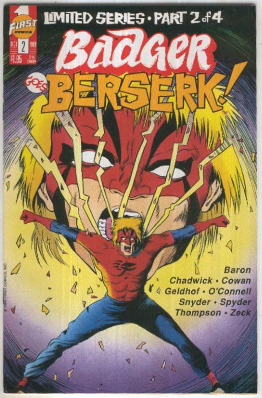 BADGER GOES BERSERK, Vol.1 No.02: Ain,t I,m a Dog (First Comics 1989 ...