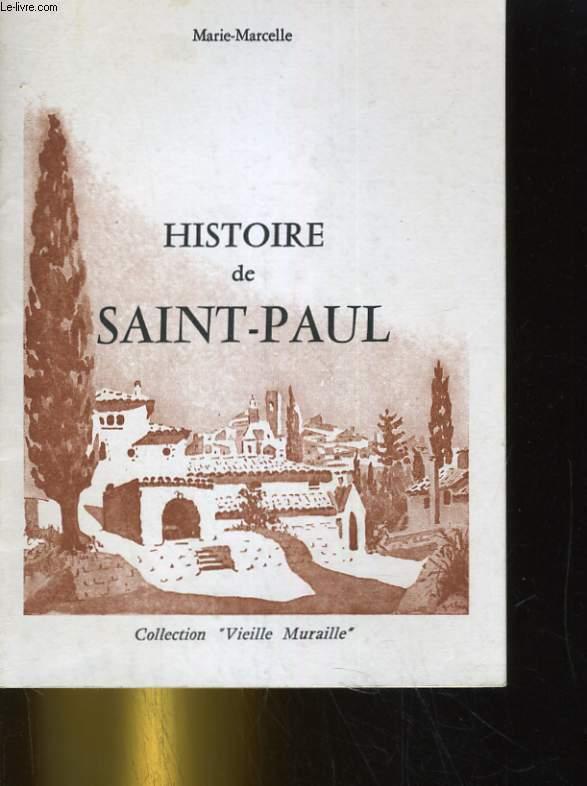 HISTOIRE DE SAINT-PAUL by MARIE-MARCELLE: bon Couverture souple (1961 ...