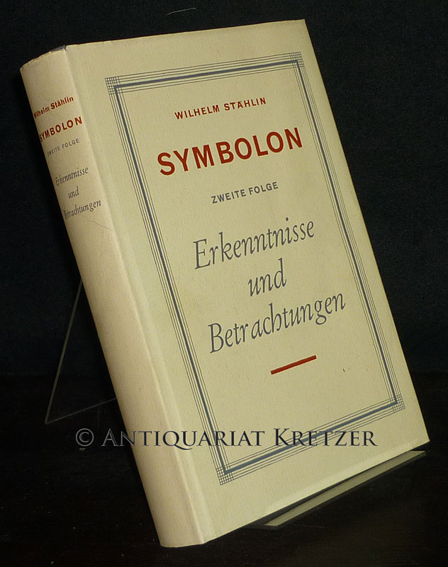 Symbolon - 2. Folge. Erkenntnisse und Betrachtungen. Zum 80. Geburtstag ...