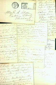44 Letters to Donna Cope, 1921 - 1923. by Cope/Moulton Family.: (1921 ...