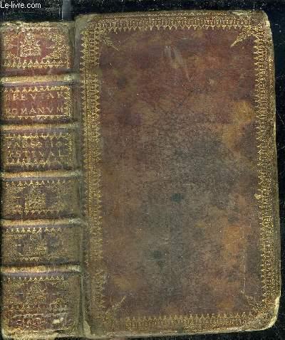 BREVIARIUM ROMANUM EX DECRETO SACRO SANCTI CONCILII TRIDENTINI ...